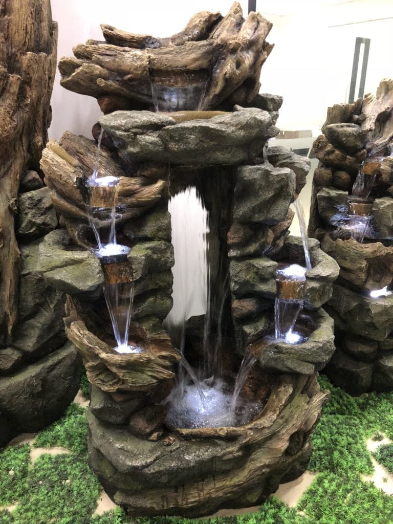 COLORADO SPRINGS Extra Tall Rock Fountain NEW - Fandango Fountains