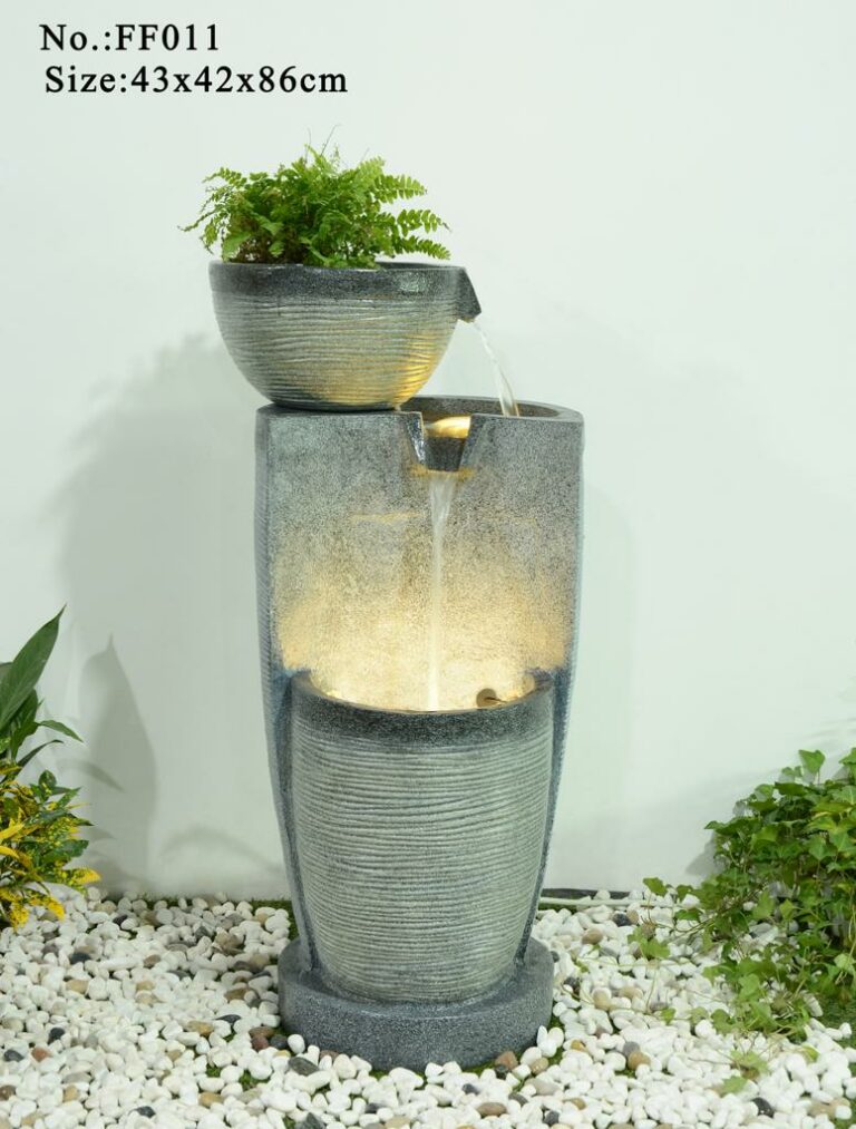 CASERNA Tall Outdoor & Indoor Water Feature Summer Arrival - Fandango ...